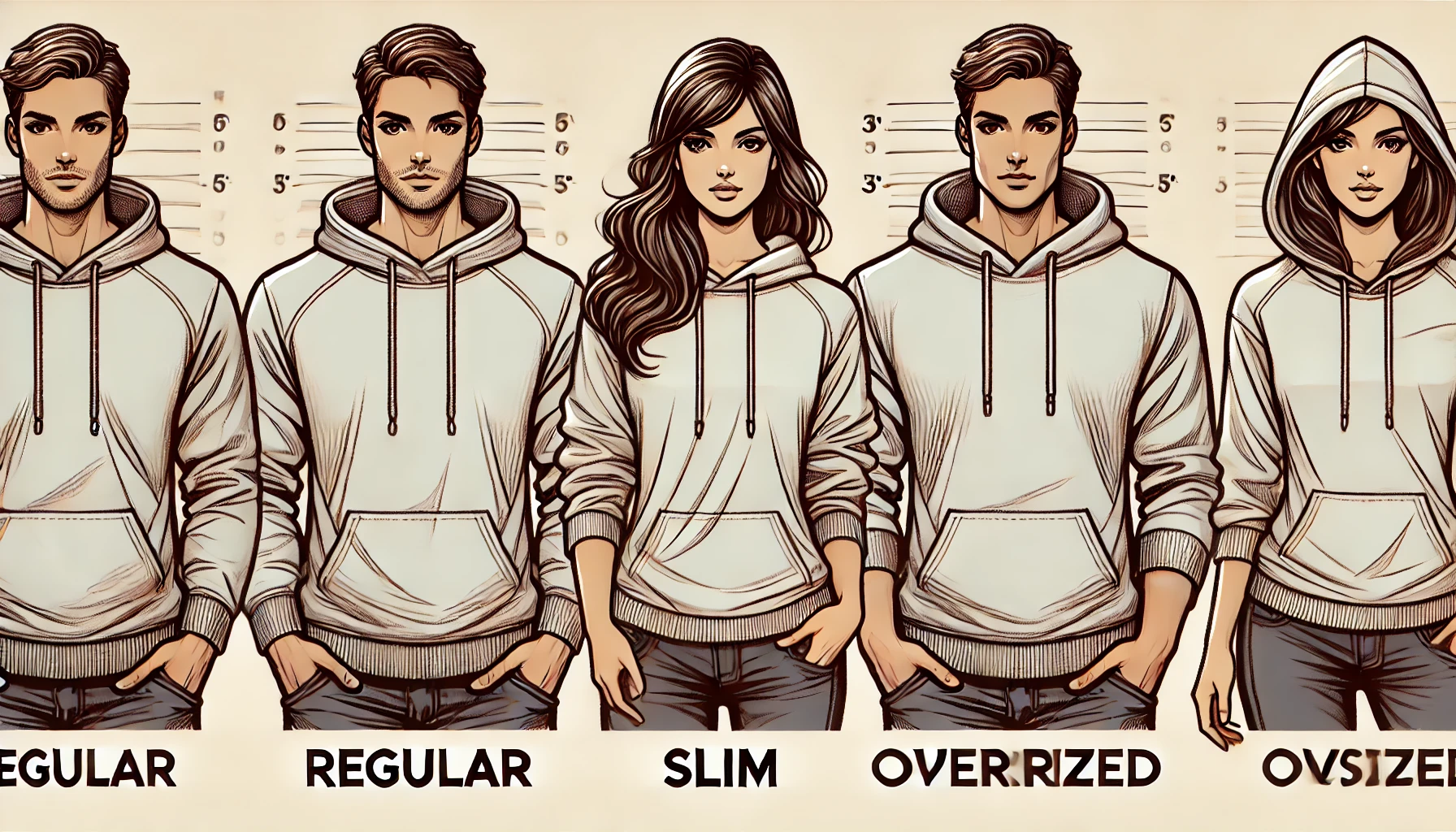 Find The Perfect Hoodie Fit: Comprehensive Size Chart For All Ages