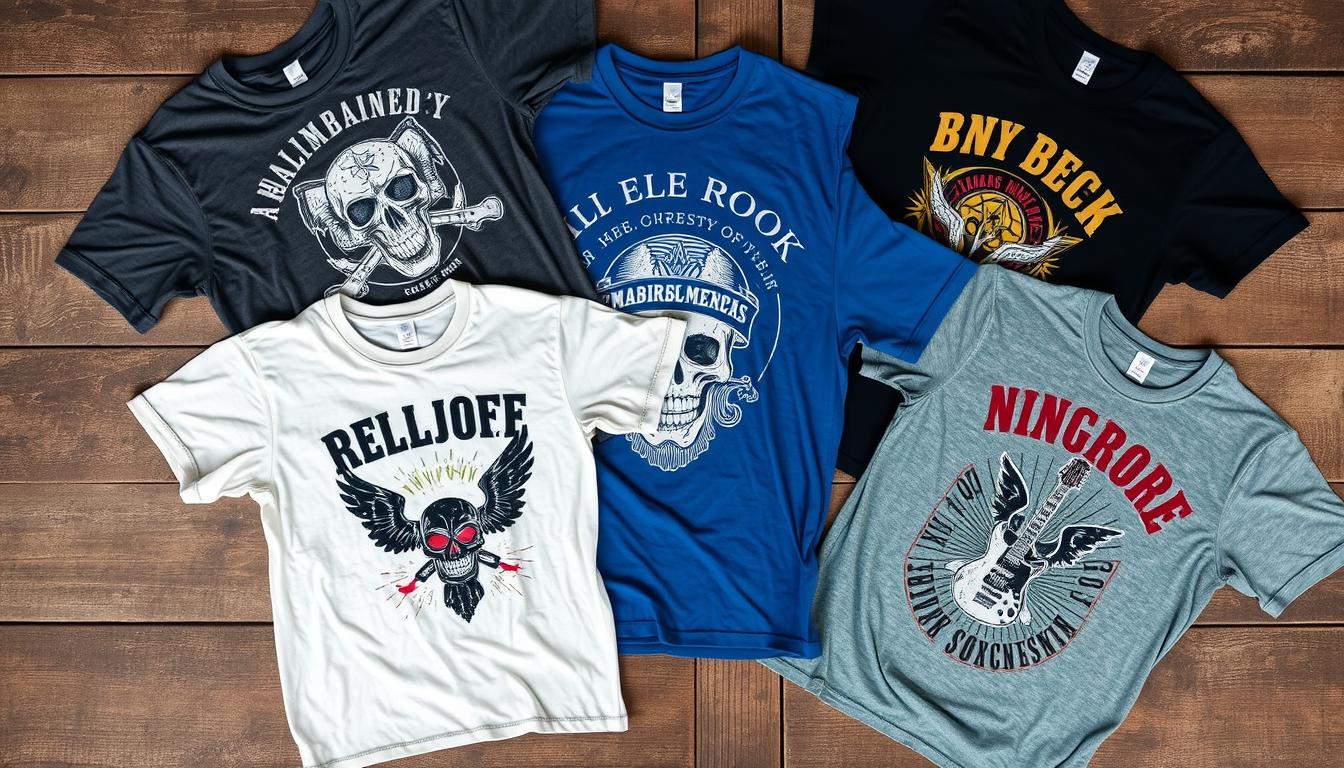 Shop Vintage Band T Shirts With Distressed Graphics